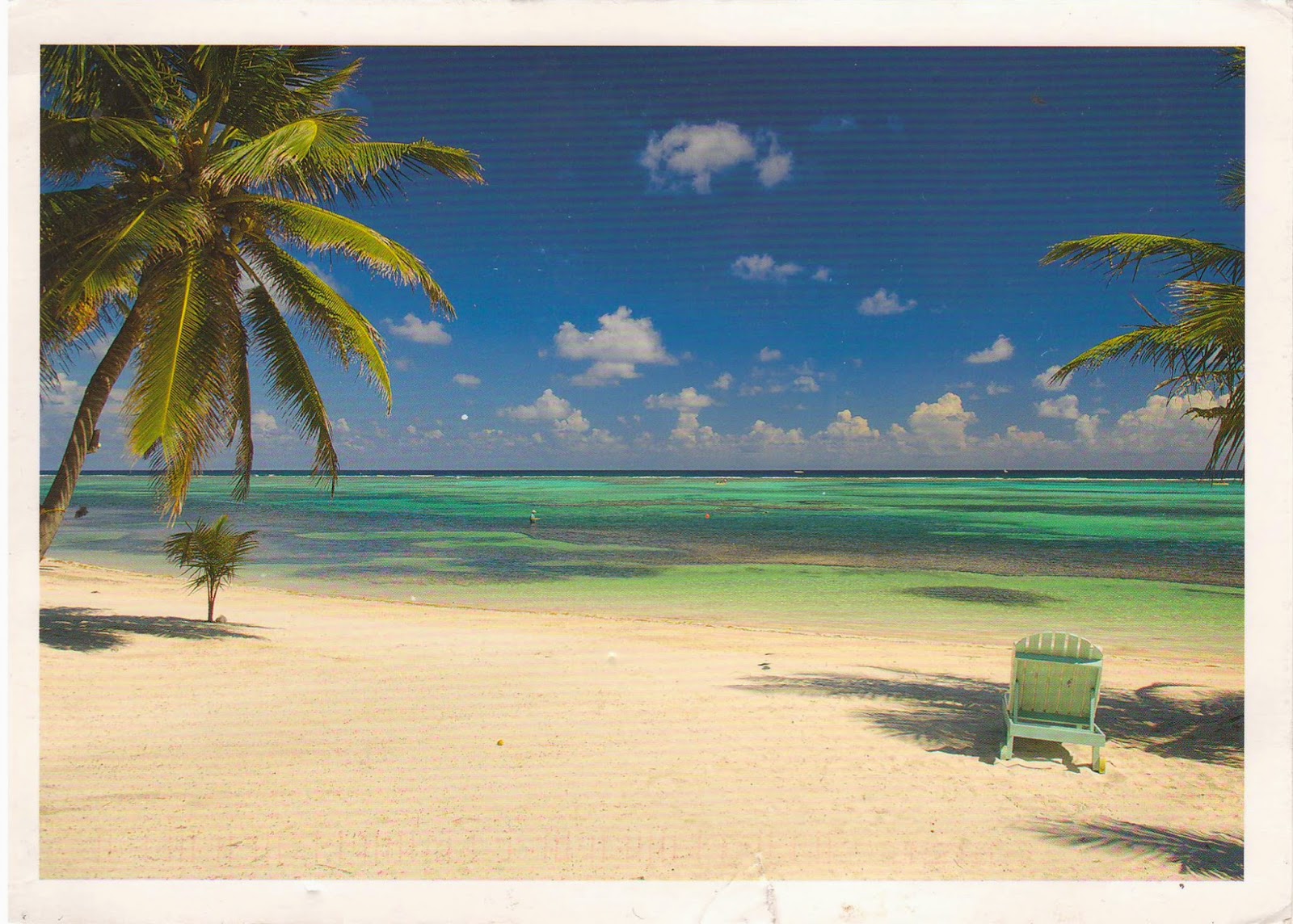 One postcard, One world: Postcard from Belize - Ambergris Caye