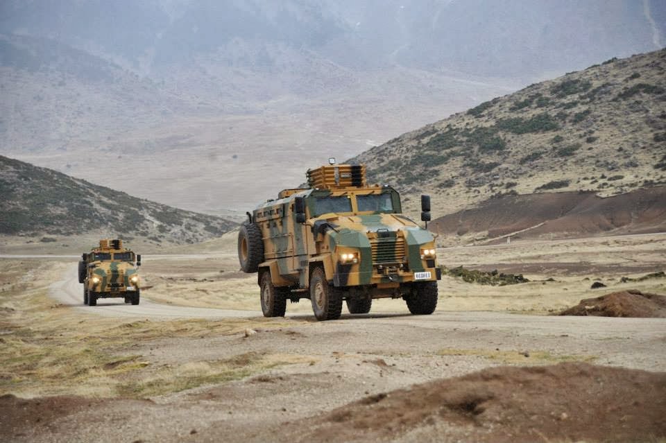 Turkish Kirpi BMC 350 Mine Resistant Ambush Protected (MRAP) Armored ...