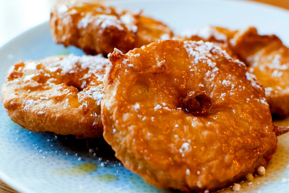 Christine's Kitchen Chronicles: Apple Cider Beignets with Butter-Rum ...