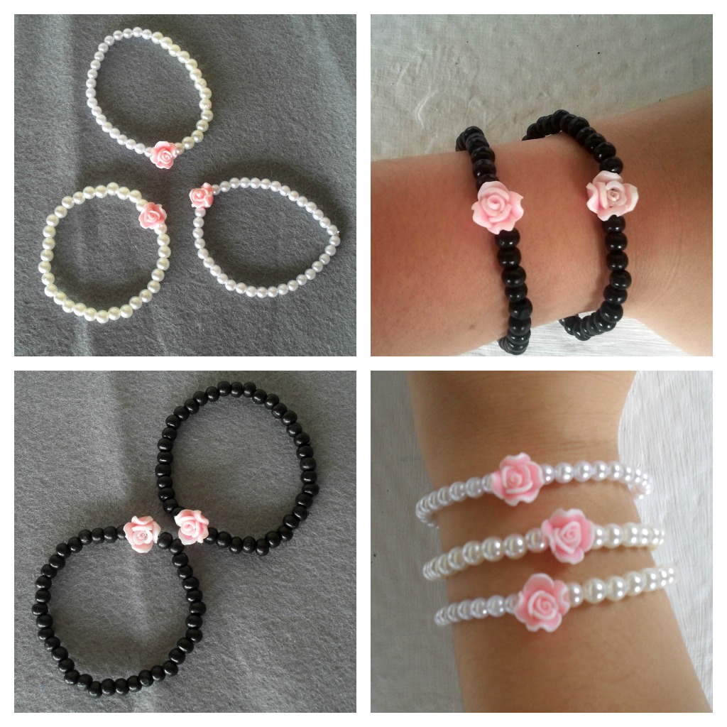 COQUETONA: PULSERAS ROSAS