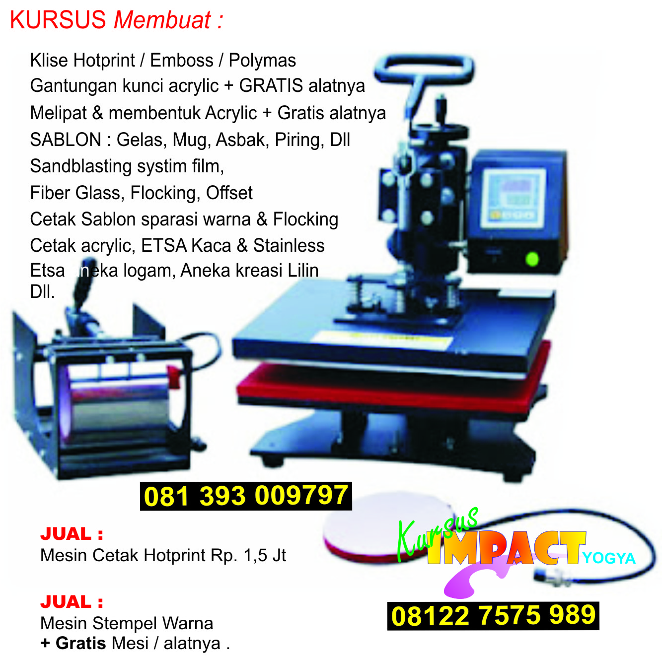 SABLON : Spanduk, Umbul – umbul Kaos, Rontek, T-Shirt, Bendera ...