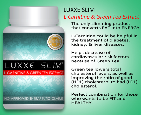 Frontrow International Qatar: Luxxe White Enhanced Glutathione - Luxxe Slim L-Carnitine & Green ...