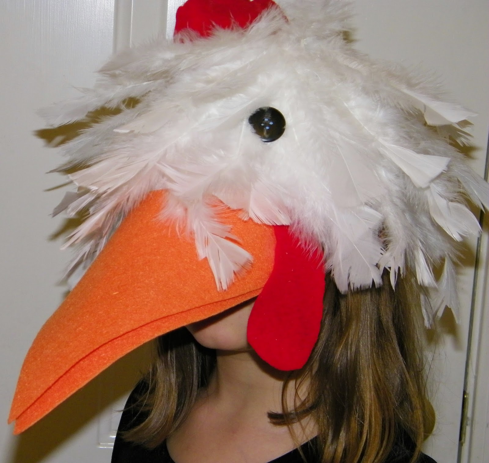 No Sew Rooster/ Chicken Costume – THE APRON