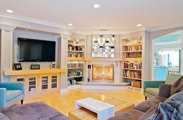 Conception salon avec des télévisions modernes ~ Décoration Salon ...