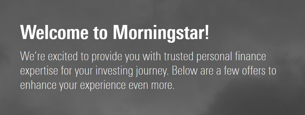 綠角財經筆記: 如何取得美國晨星免費基本會員資格(Registration for Morningstar Basic Membership)