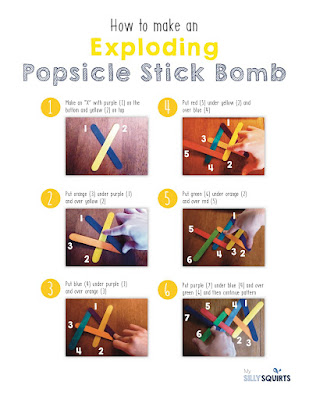 Friday Projects: Popsicle Stick Bombs