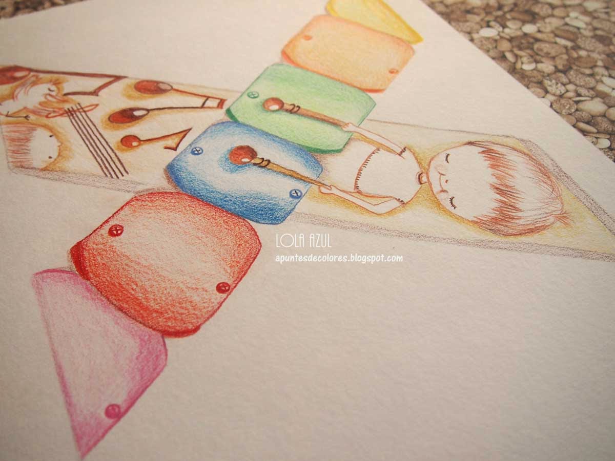 Apuntes de colores: Letra X.