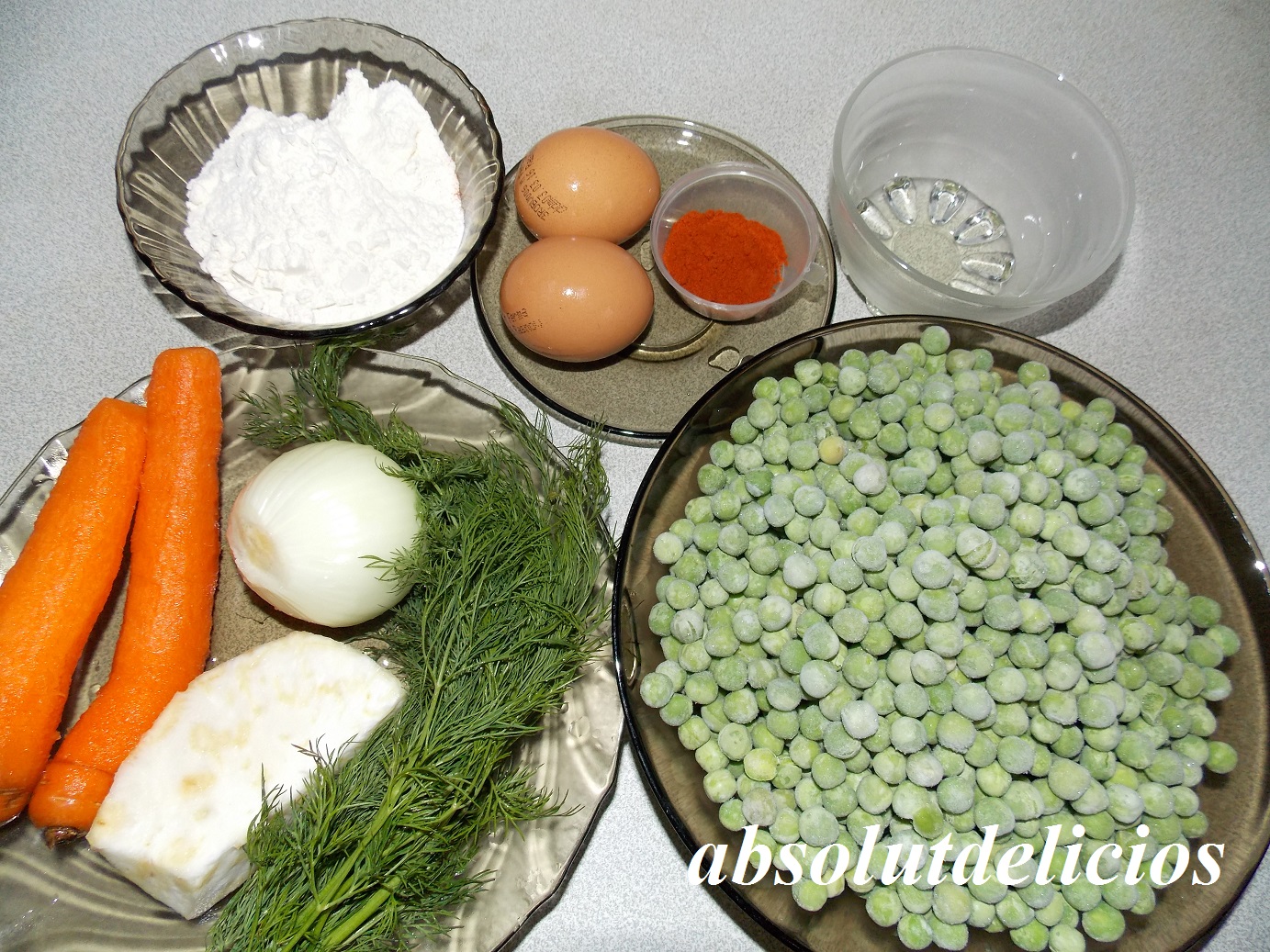 Absolut Delicios: SUPA DE MAZARE CU GALUSTE DE FAINA