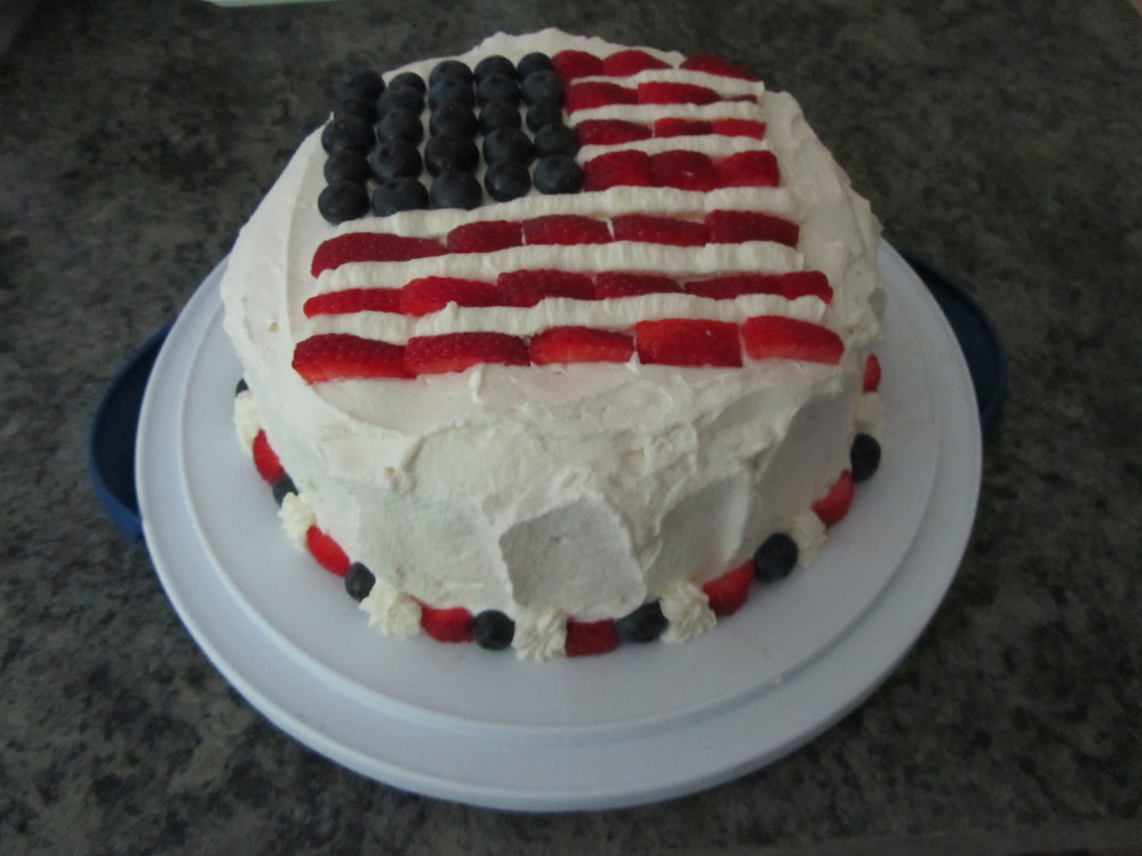 Mom Loves To Cook!: American Flag Cake