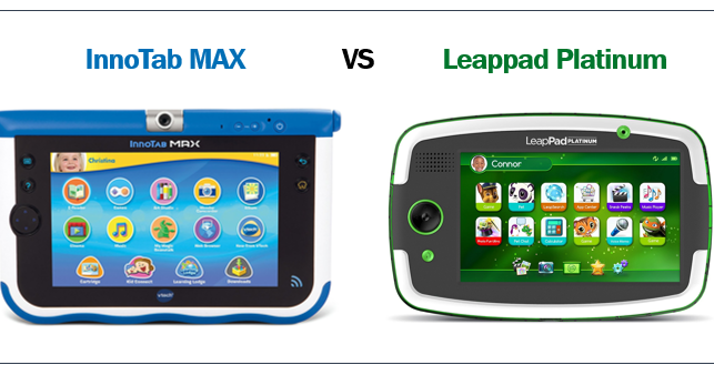 AJ's Gift Ideas & Toy Reviews: InnoTab MAX vs LeapPad Platinum Tablet ...