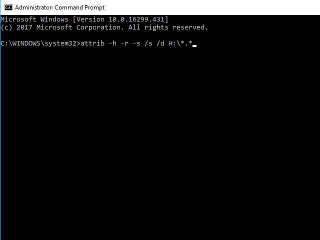 how to remove shortcut virus from pen drive permanently