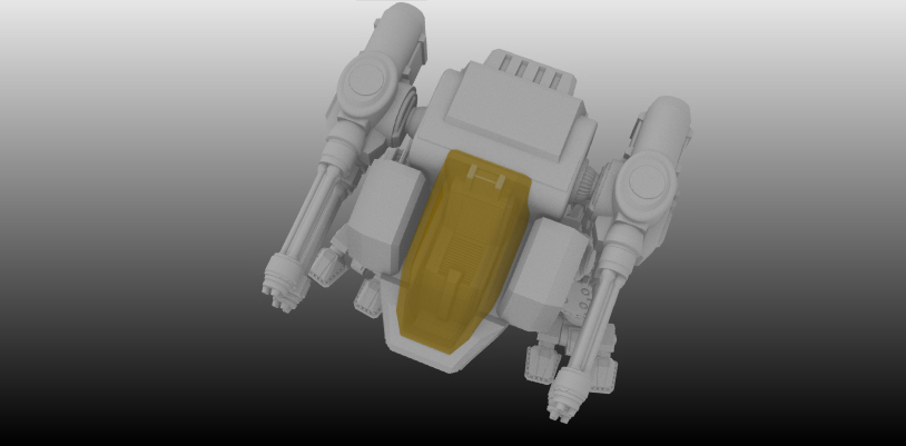 28mm Viper Suit, Part 5: Main Hull Rework Begun