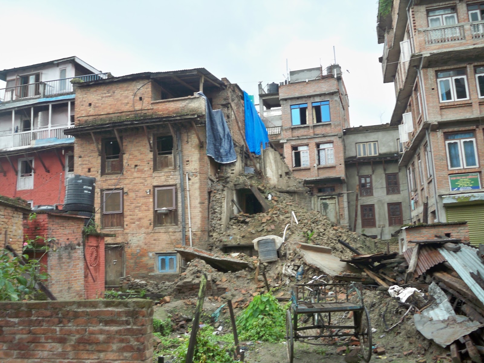 Scheer Memorial Hospital: Earthquake--Part 14: Banepa in August 2015
