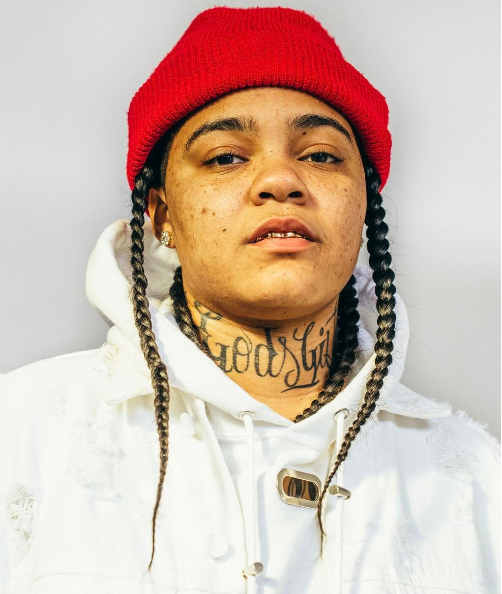 Young MA on the cover of FADER magazine