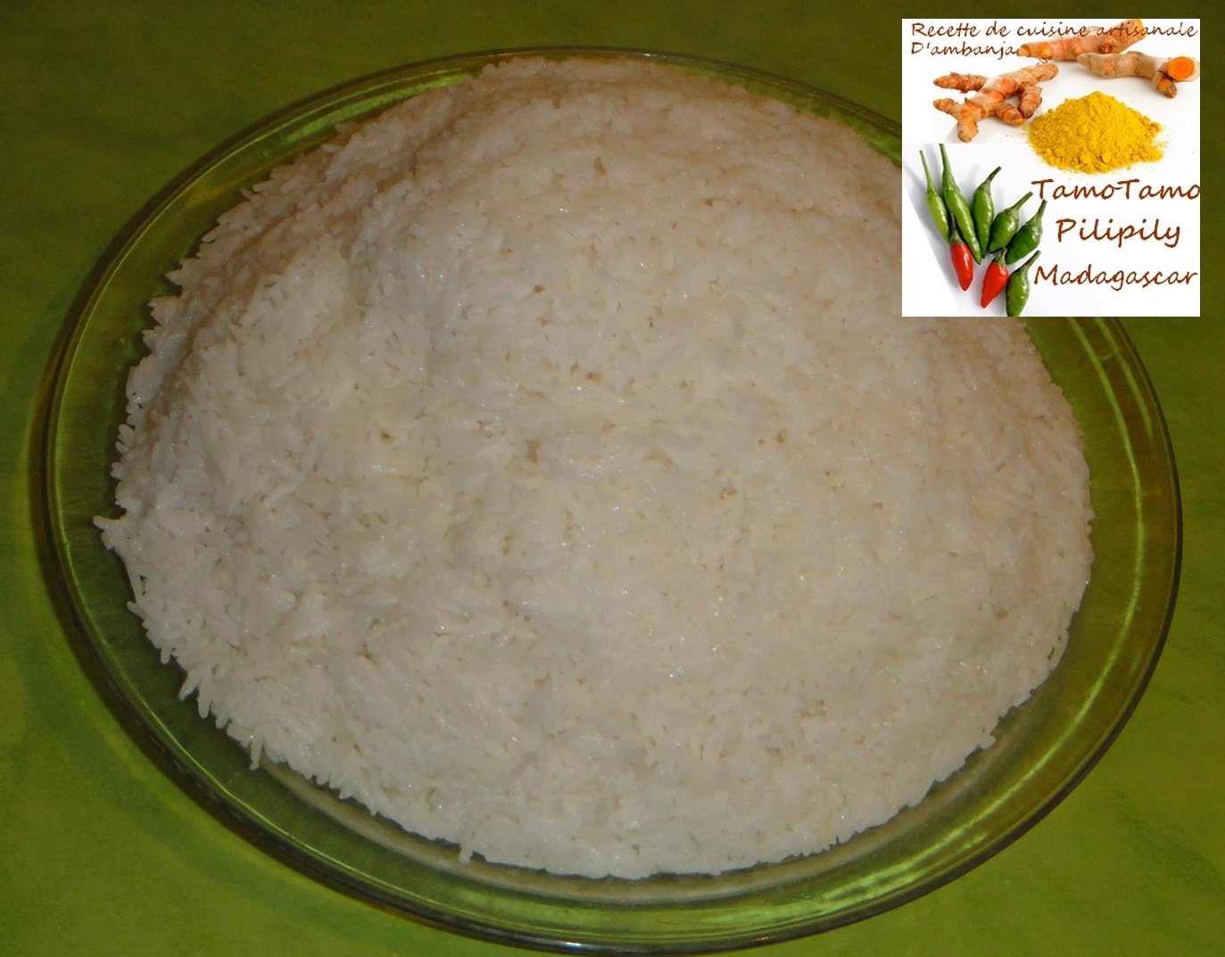 Cuisine artisanale d'Ambanja ( Madagascar ): Le riz coco