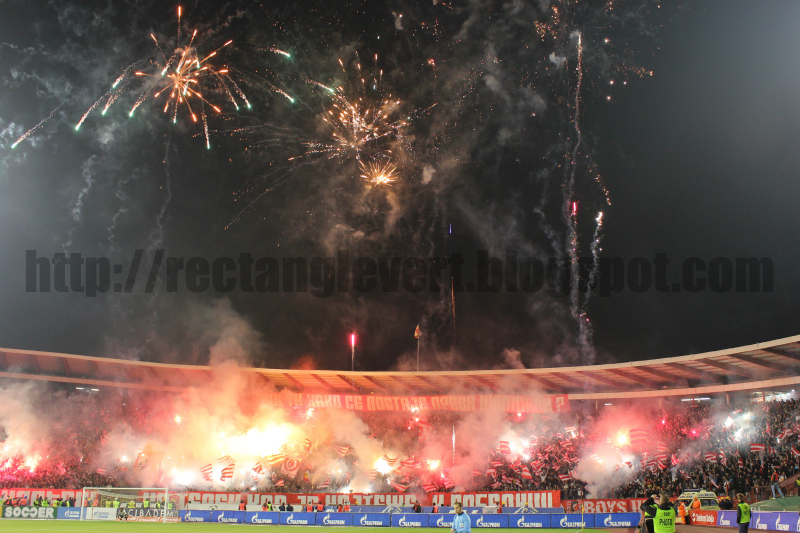Rectangle Vert, Football Groundhopping Groundtrotting.: FK Red Star ...