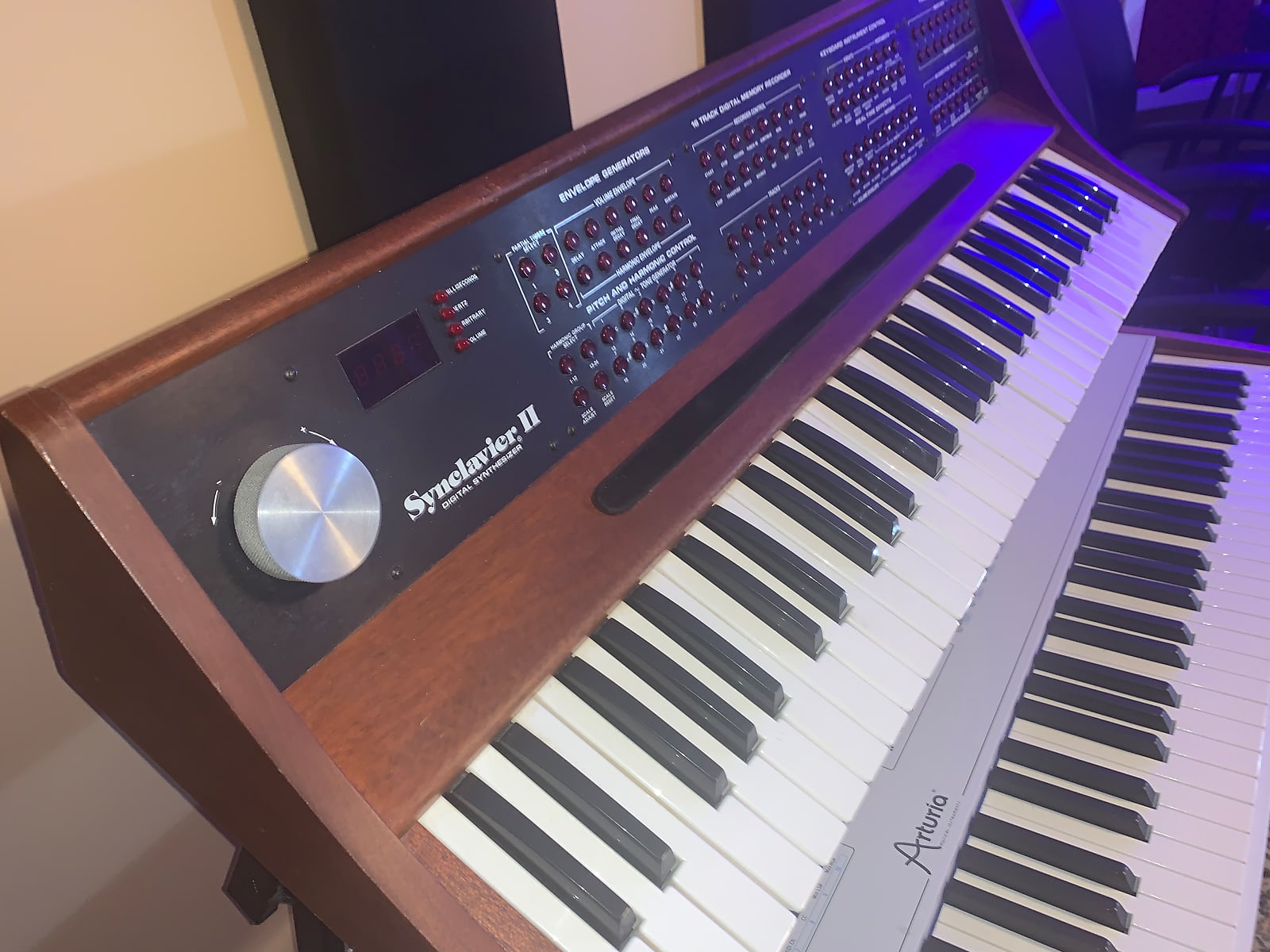 MATRIXSYNTH: New England Digital Synclavier II ORK Keyboard with Velocity