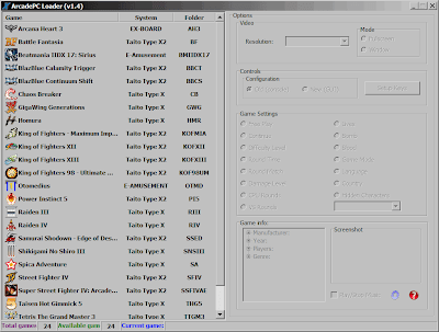 ArcadePC Loader v1.4 - EmuCR