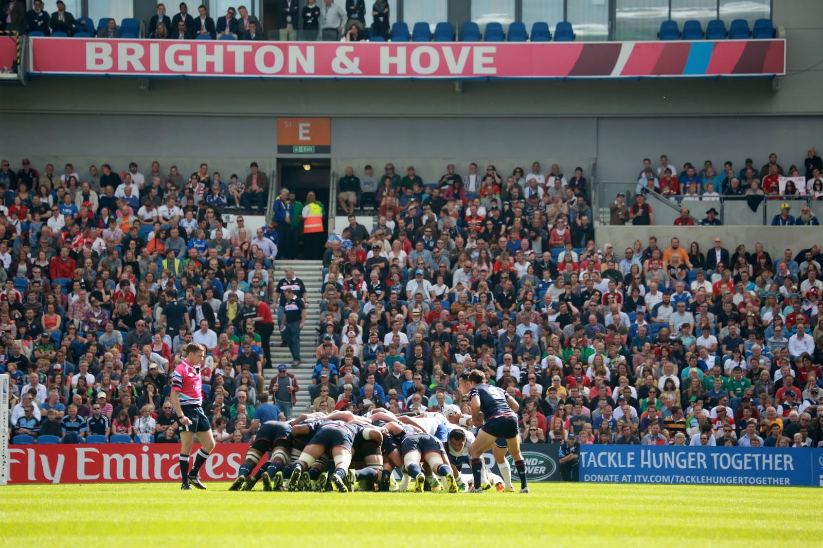 Brighton and Hove celebrates in the lead up to Rugby World Cup 2015