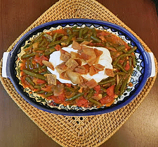 Persnickety: Lubia bi Zait (Middle Eastern Green Beans)