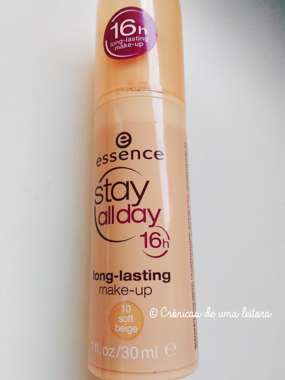 Cosmética | Base Essence Stay all day - Crónicas de uma Leitora