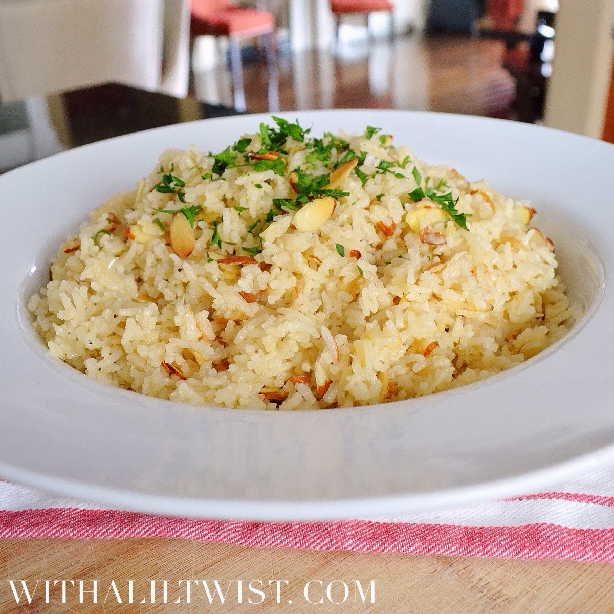 ...with a lil' twist: Coconut Almond Rice
