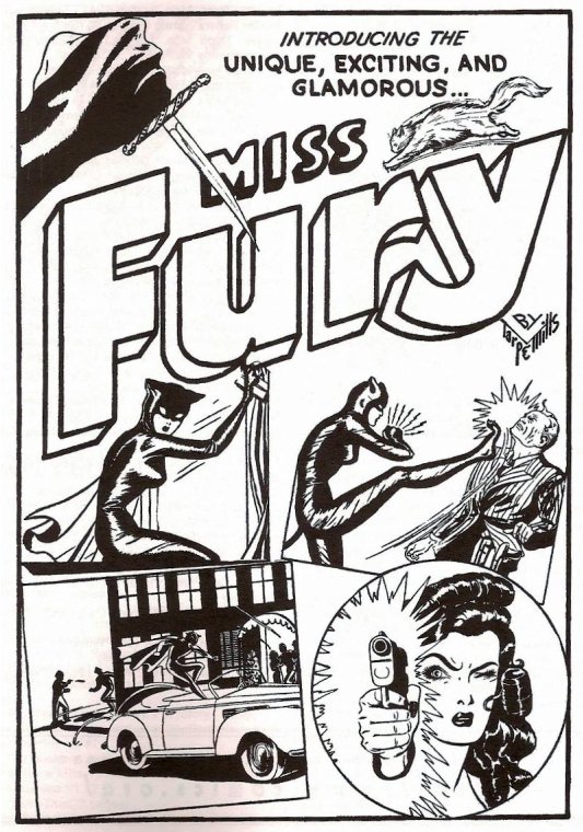 Heroines: MISS FURY "Origin"