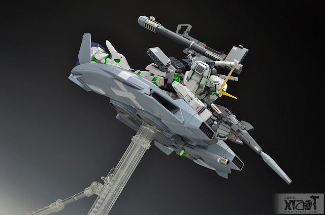 GUNDAM GUY: HGUC 1/144 Unicorn Gundam [Green Psycho Frame] w/ Base ...