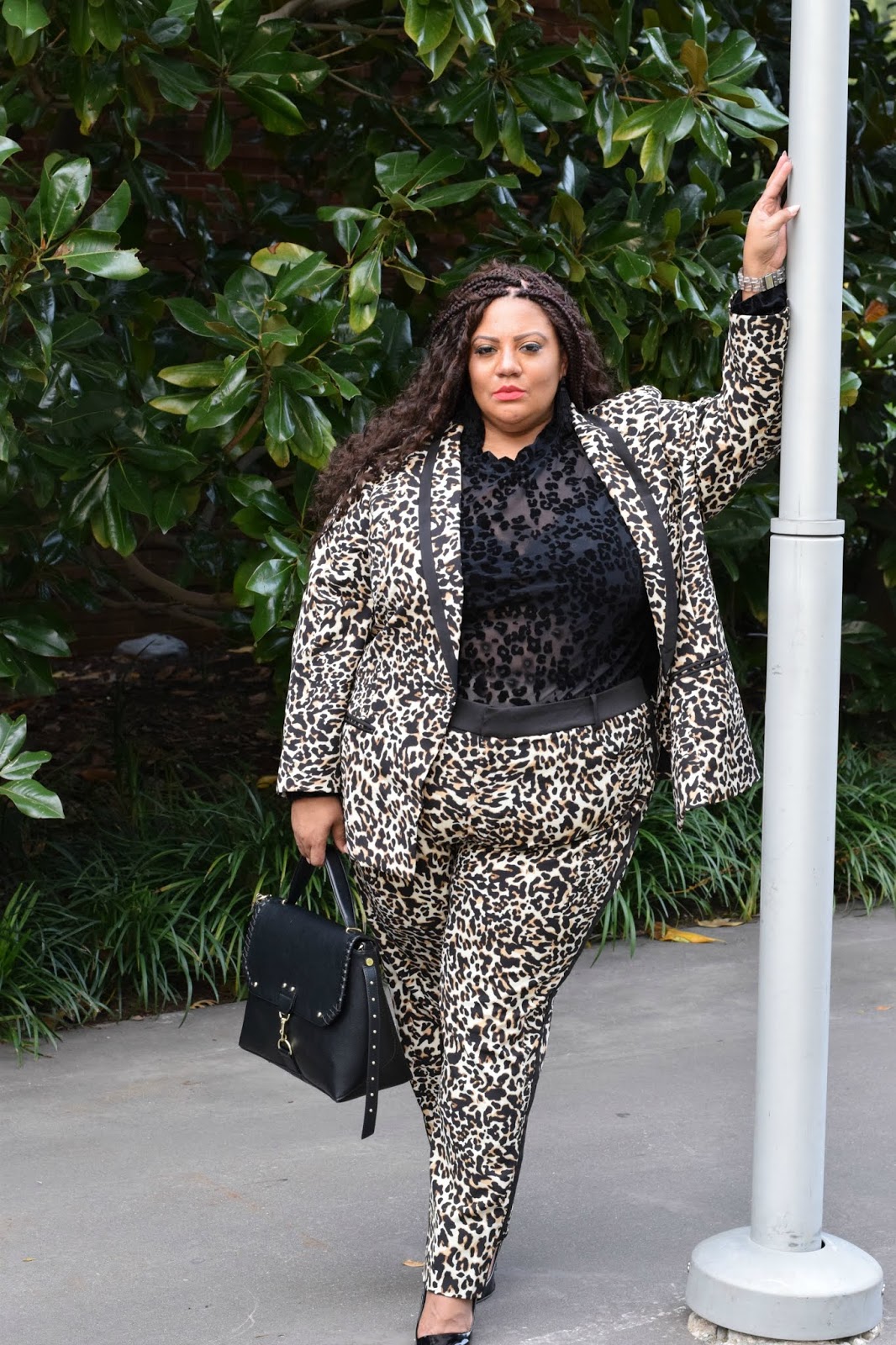 Spring into Suiting .... The Leopard One - The Real Sample Size