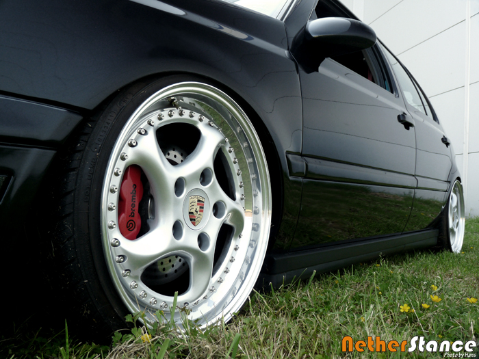 VW Life Style: Golf MK3 + Porsche Wheels