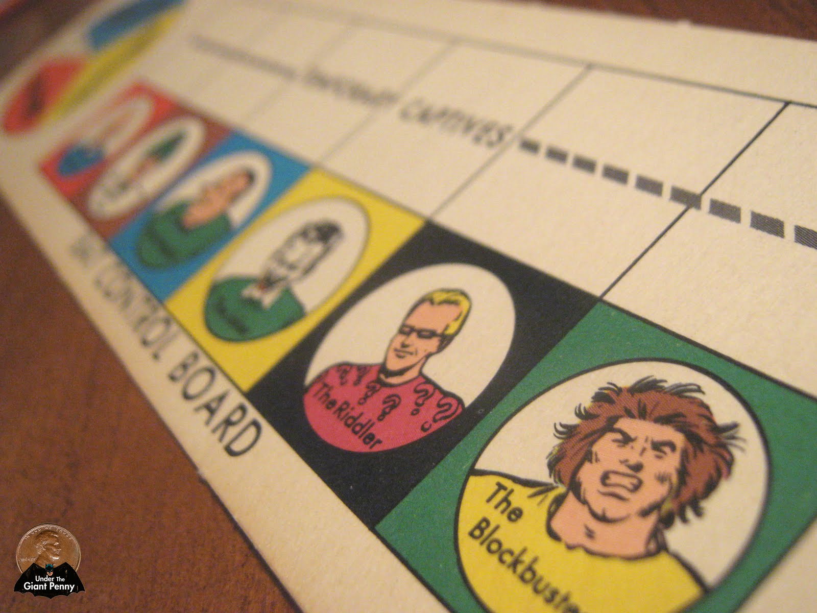 Under the Giant Penny: 1966 Batman Board Game