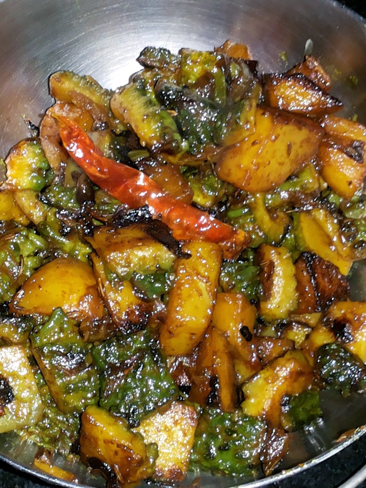 Tasty Page: Karele ki Sabji / Bitter Gourd Curry