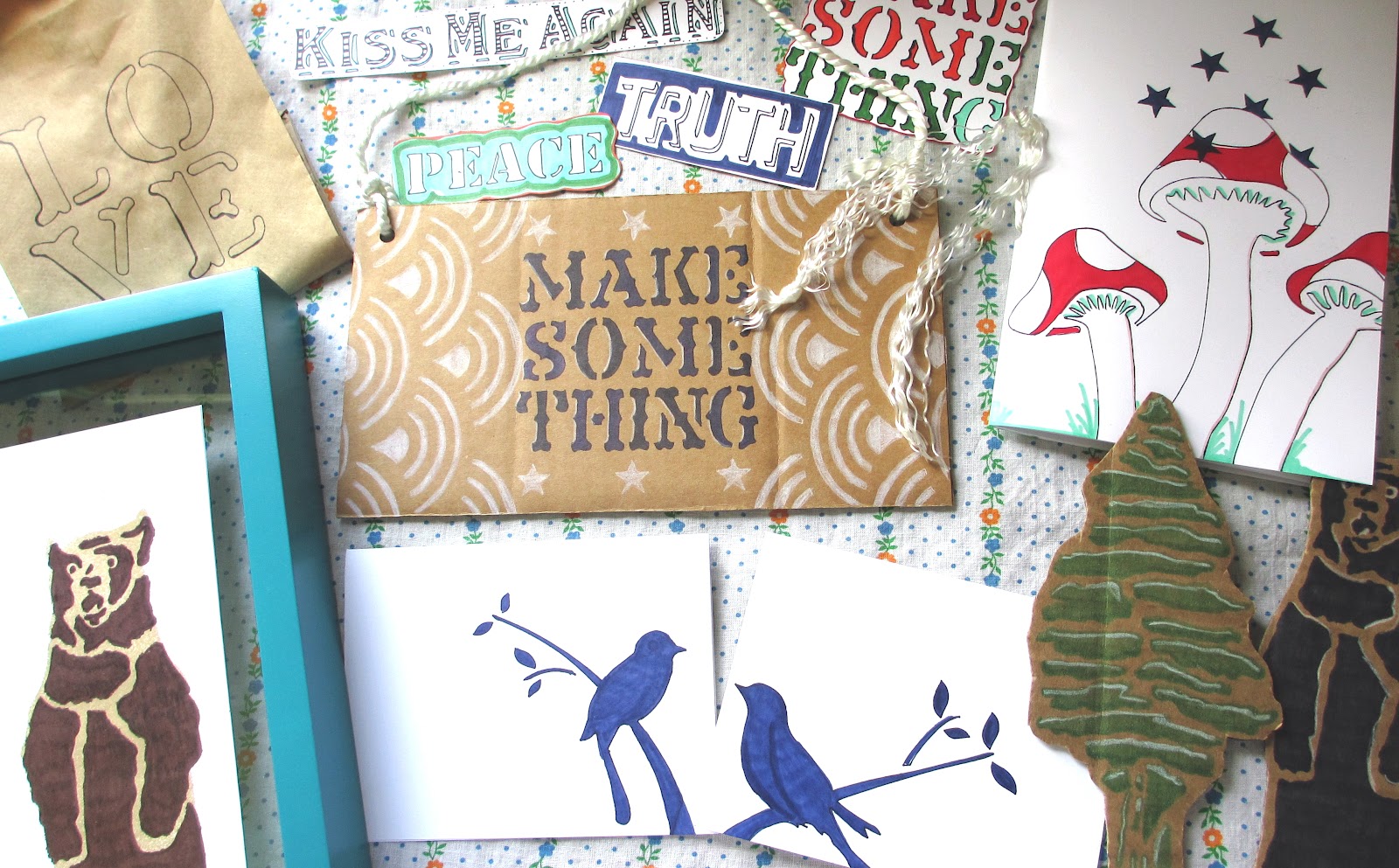 Rock n Roll Crafts: Seven Simple Stencil Projects