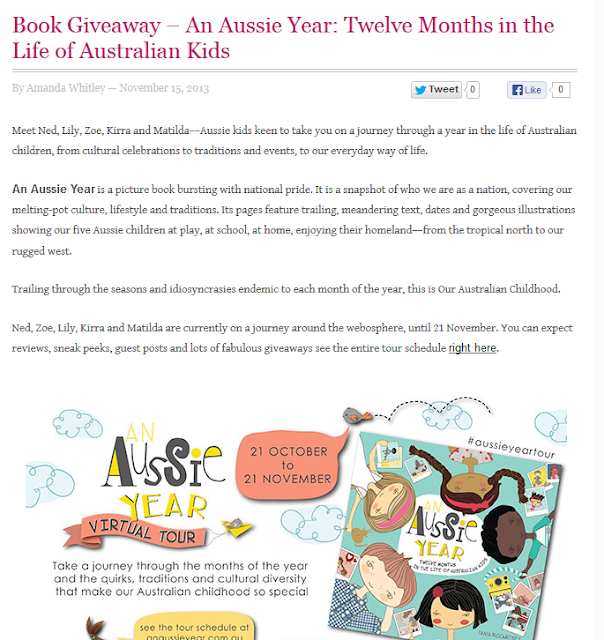 Tania McCartney Blog: An Aussie Year Virtual Tour - Day 21: WIN! Book ...