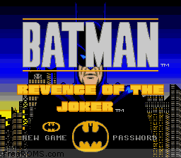 mameroms: 13 Batman - The Video Game (USA) ROM