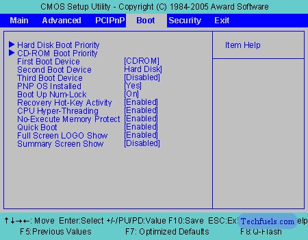 Disk Boot Failure message appears at booting COMPUTER SERVICE