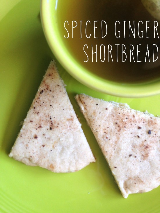 The Rainforest Garden: Spiced Ginger Shortbread