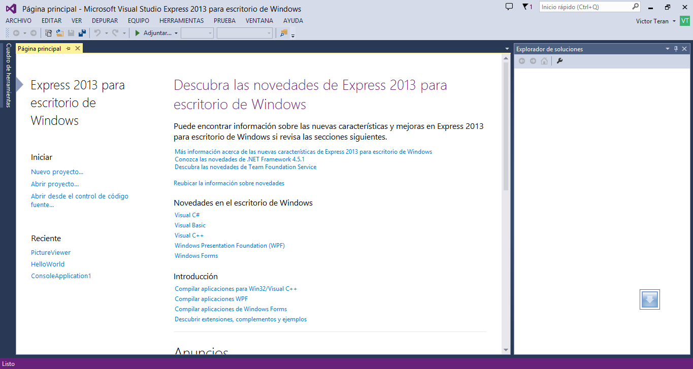 Programar de vez en cuando: Descripción del entorno de desarrollo de ...