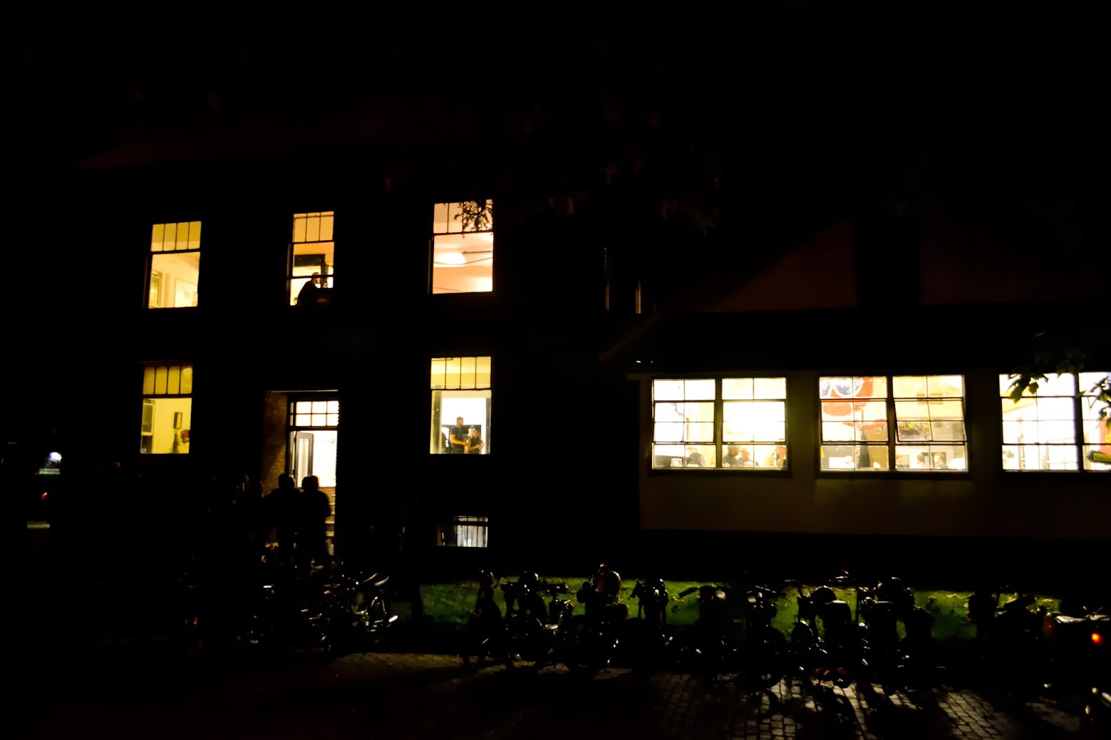 Home Alone with Mopeds.: 1977 Moped's Reality Factory Grand Opening.