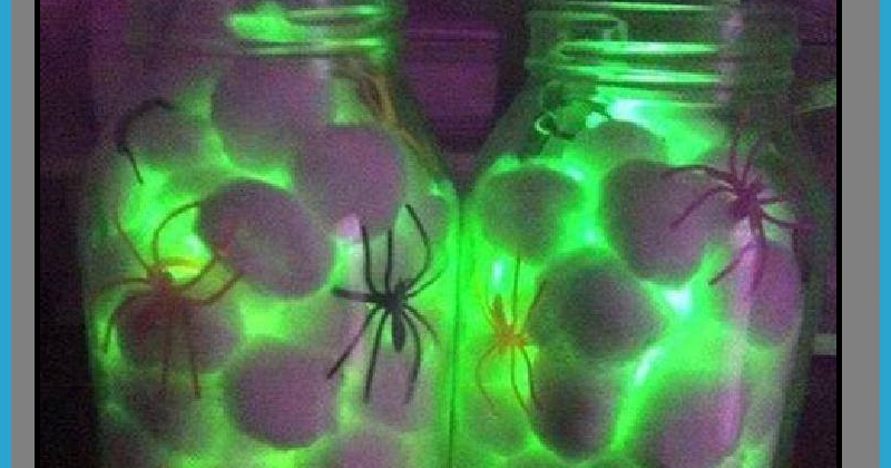 DIY And Household Tips: How To Make A Spooky Spider Lantern