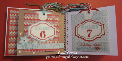 Greetings from Gail: CHRISTMAS COUNTDOWN BOOK