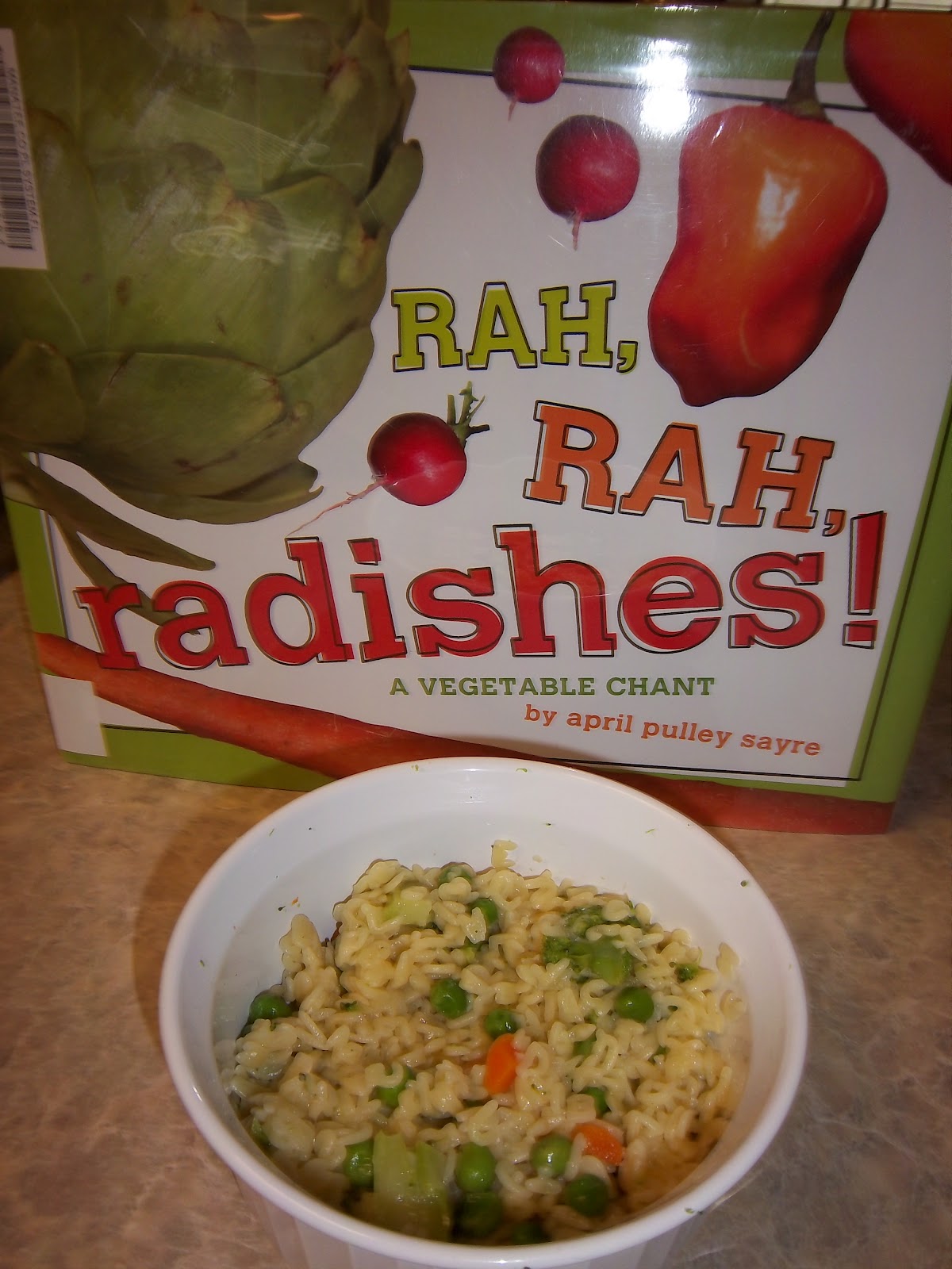 Kat Cooks the Books: Rah, Rah, Radishes! Alpha-Veggie Pasta