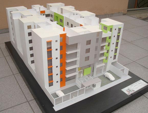 MAQUETA DE MULTIFAMILIAR