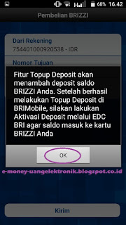 Cara Isi Ulang BRIZZI Lewat Aplikasi BRI Mobile Banking | e-Money