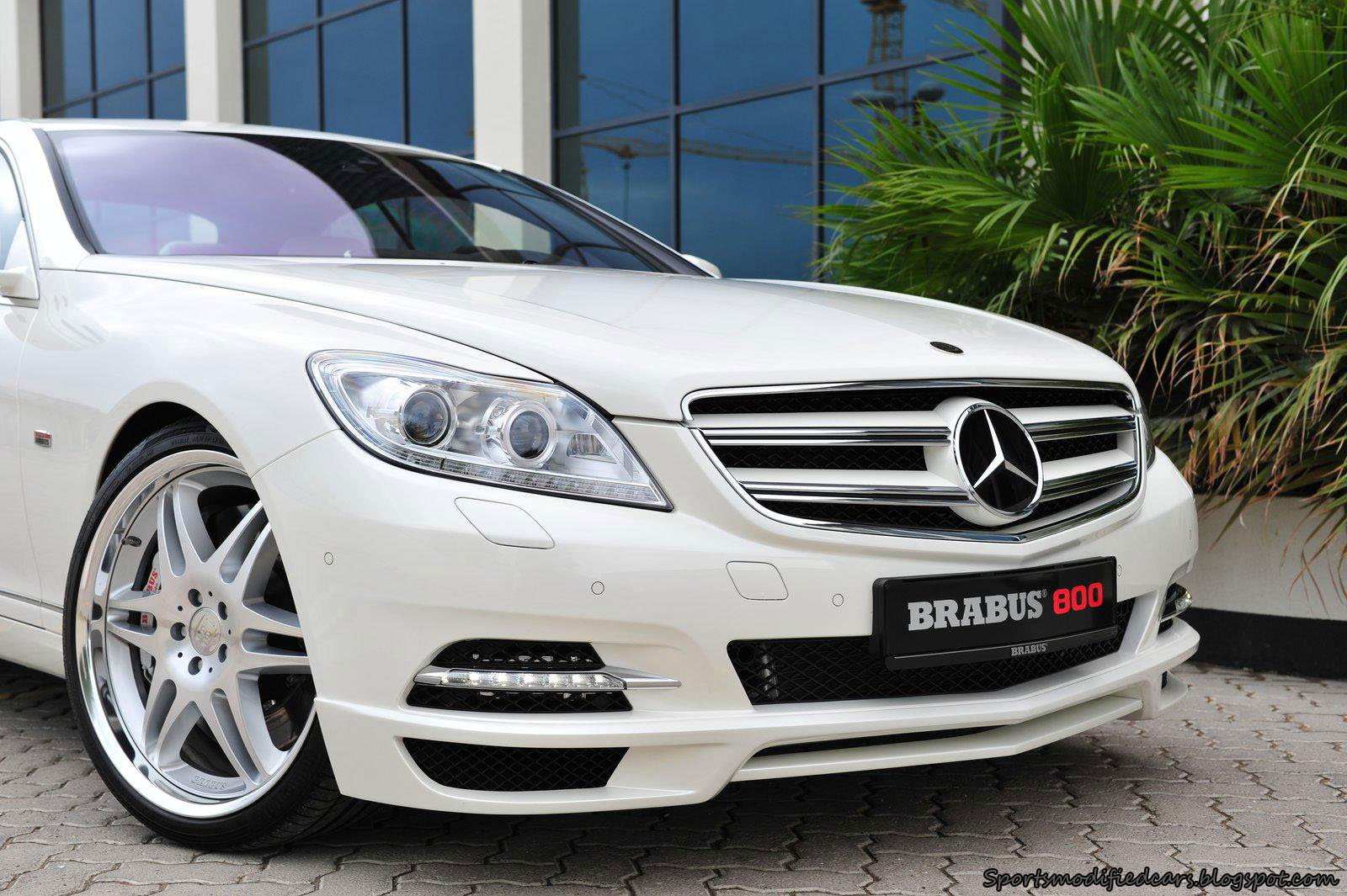 Brabus 800 Coupe Based on Mercedes-Benz CL 600 Revealed at Dubai ...