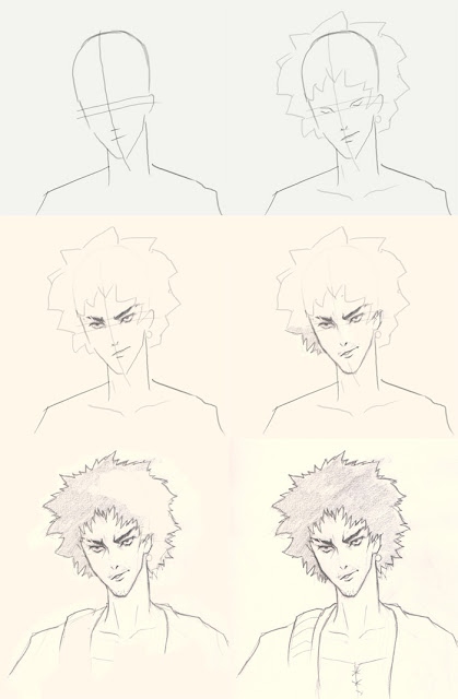 Belajar Menggambar: Cara menggambar Mugen