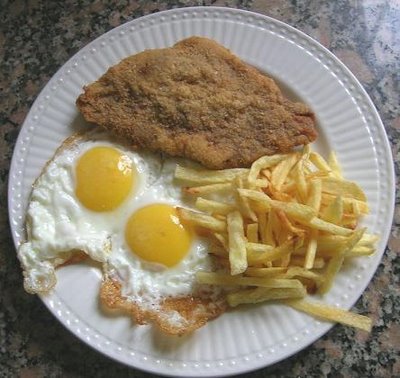 Periodismo Gastronomía y Arte: HOY COMEMOS FILETE EMPANADO CON HUEVOS Y ...
