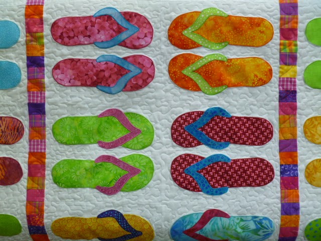 Little House Creations: Flip Flop quilt