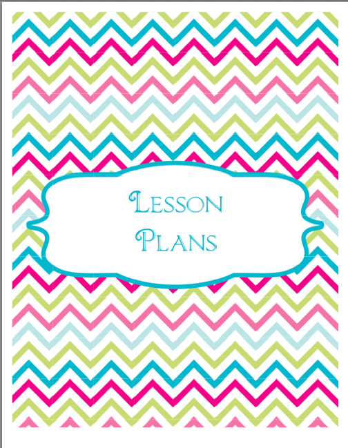 Simply the Middle: Chevron Classroom Decor Printable Set