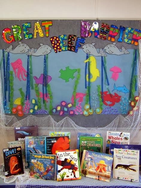 Library Displays: Great Barrier Reef